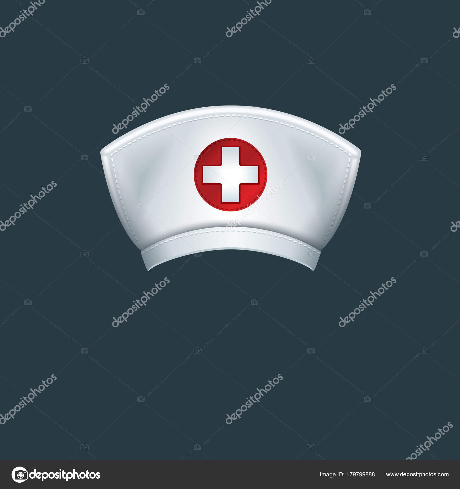 Nurse Hat Vector