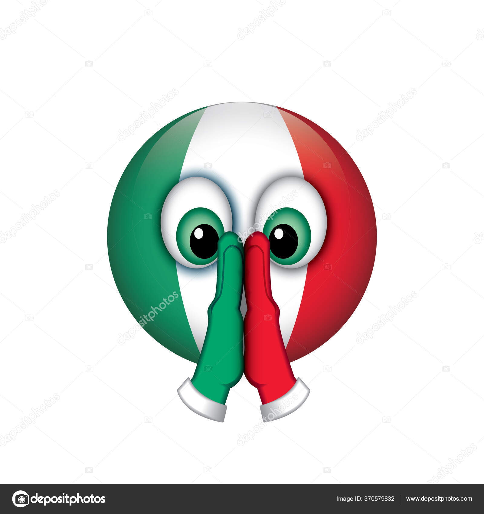 意大利语表情符号 表情符号 笑意向量图解图库矢量图作者：© I.Petrovic 370579832