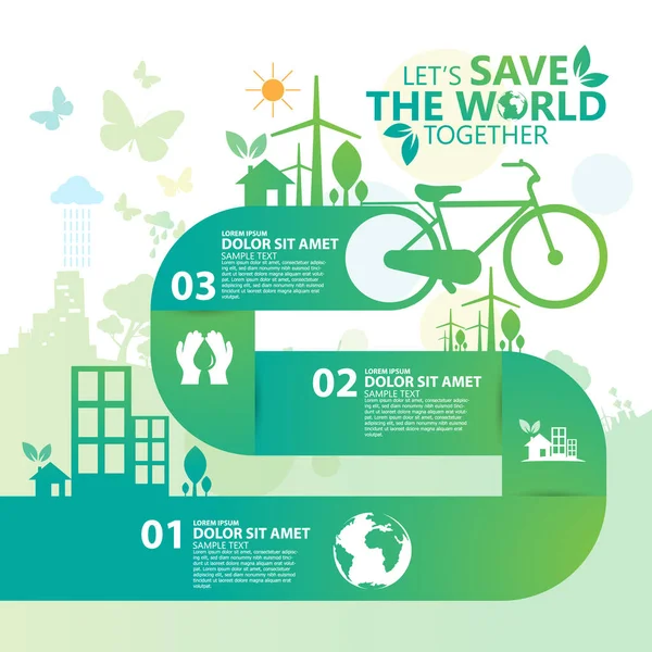 Environment Let's World Together Stock Vector by ©Kowition3009 371570004