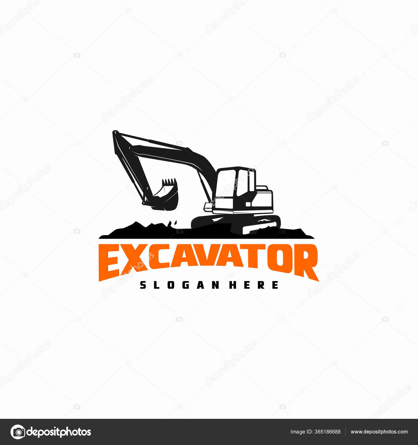 Konstruksjonslogodesign