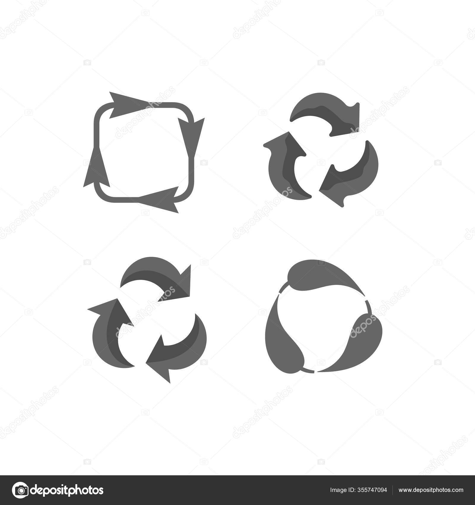 Universal recycling symbol. Stock Vector by ©Poliashenko 355747094