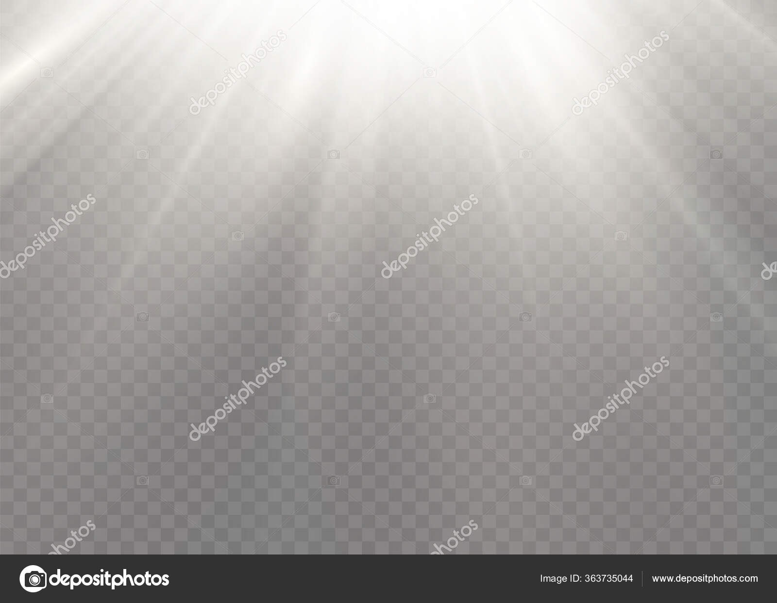 White sun rays. Stock Vector by ©Poliashenko 363735044