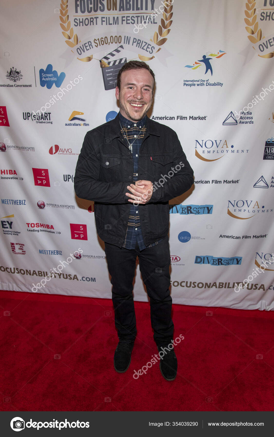 Sean Erick Attends Focus Ability Usa Charity Launch Garry Marshall ...