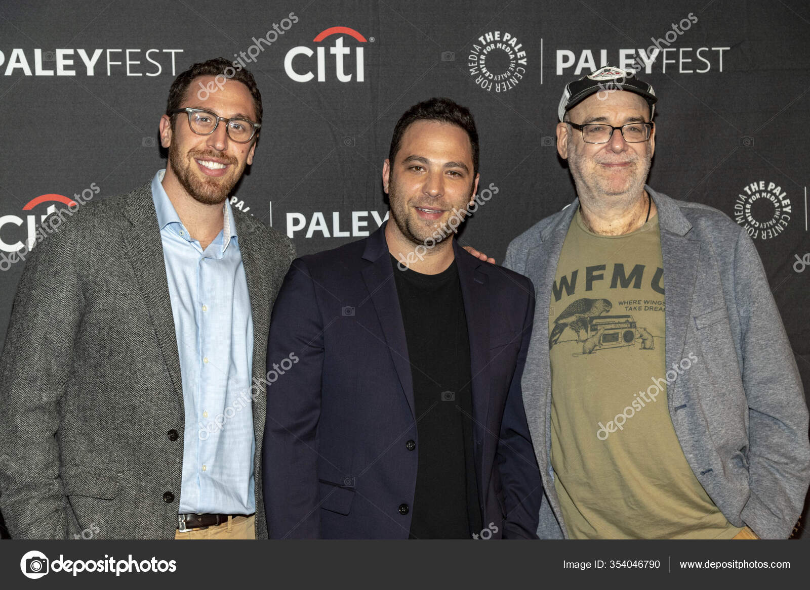 Dan Newmark Ben Newmark Andy Breckman Attend Paley Center Media's – Stock Editorial Photo ...