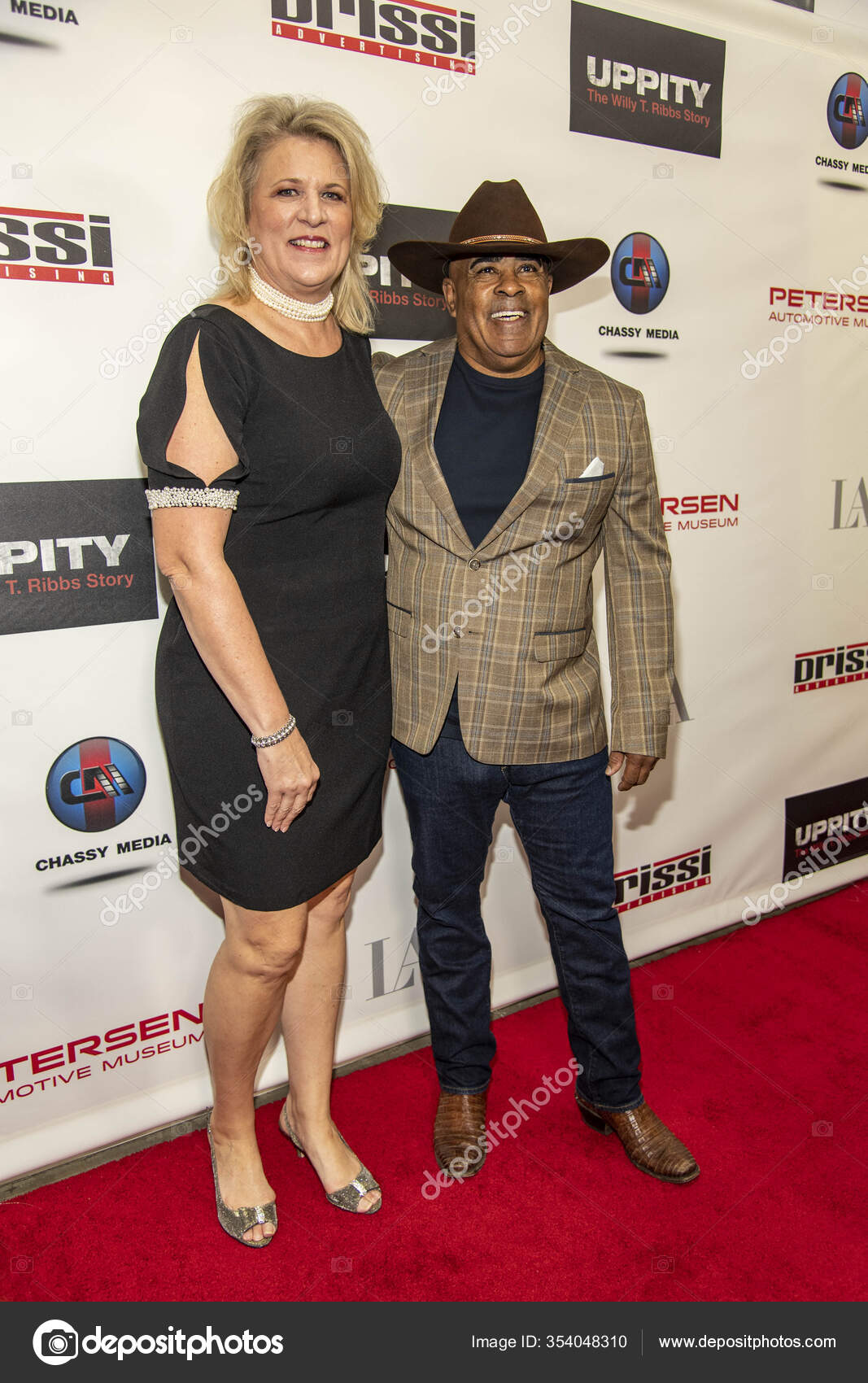 Willy Ribbs Wife Stephanie Attends Uppity Willy Ribbs Story Los – Stock ...