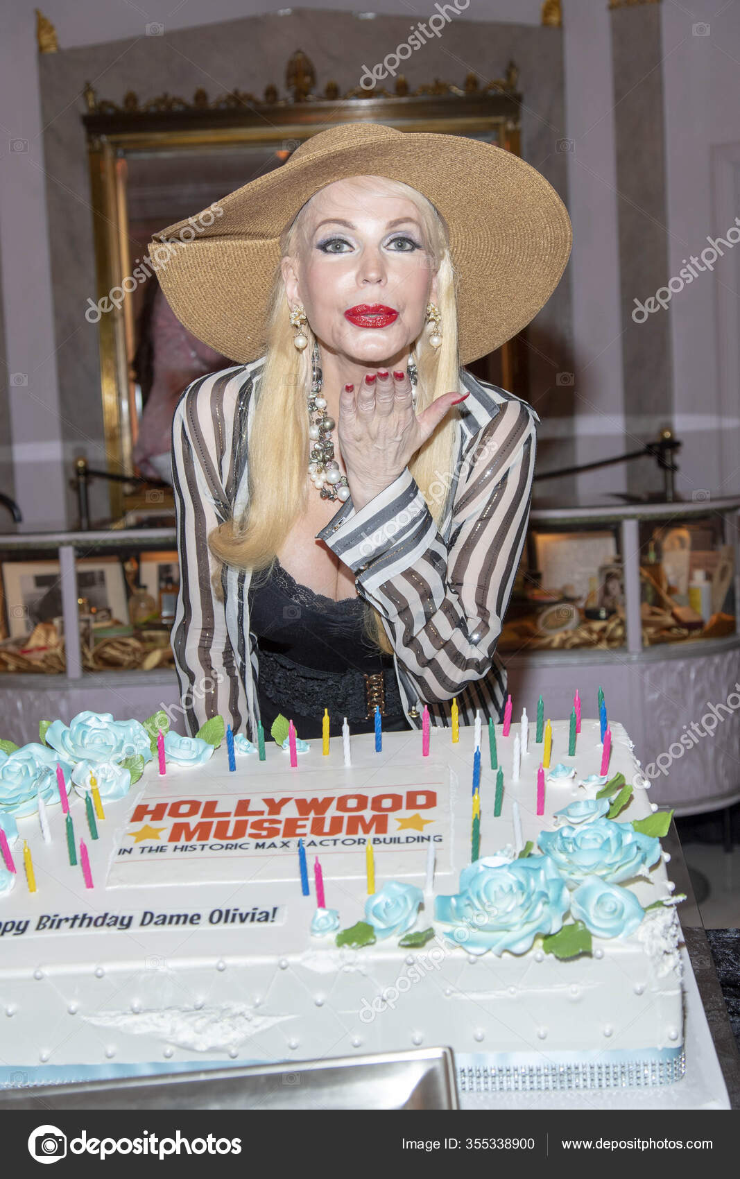 Brenda Dickson Attends Hollywood Museums Ida Lupino Olivia Havilland ...