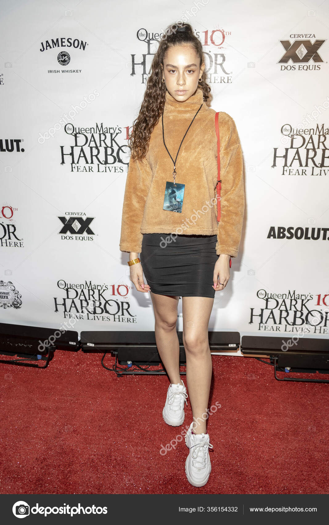 Heaven Lee Attends Queen Mary's Dark Harbor 10Th Annual Media — Stock ...