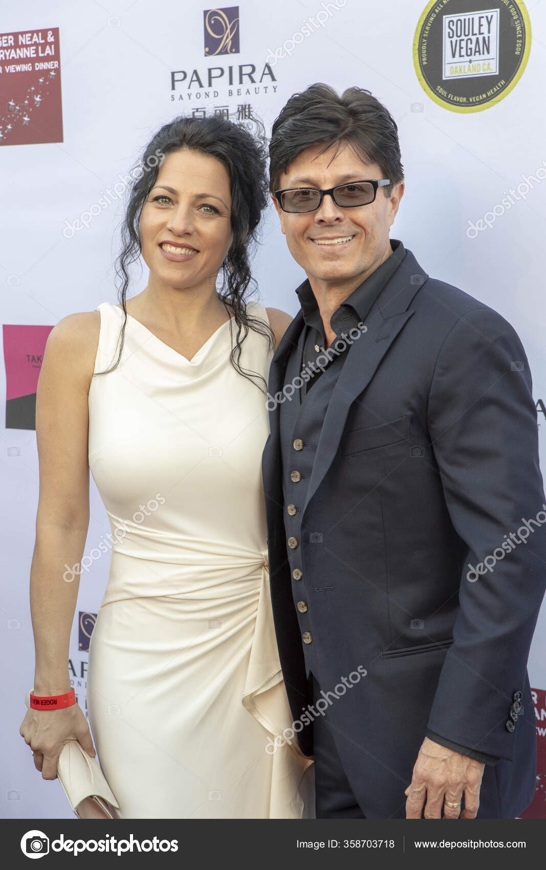 Ivan Amodei Jennifer Amodei Attend 4Th Annual Roger Neal Oscar – Stock ...