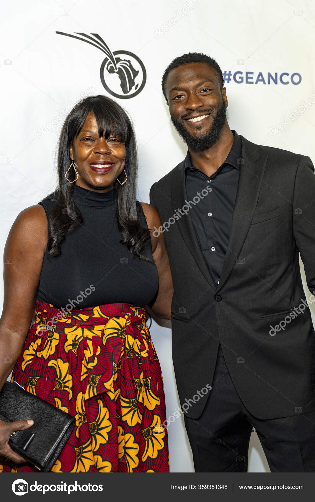 Yolette Evangeline Richardson Aldis Hodge Asisten Gala Hollywood ...