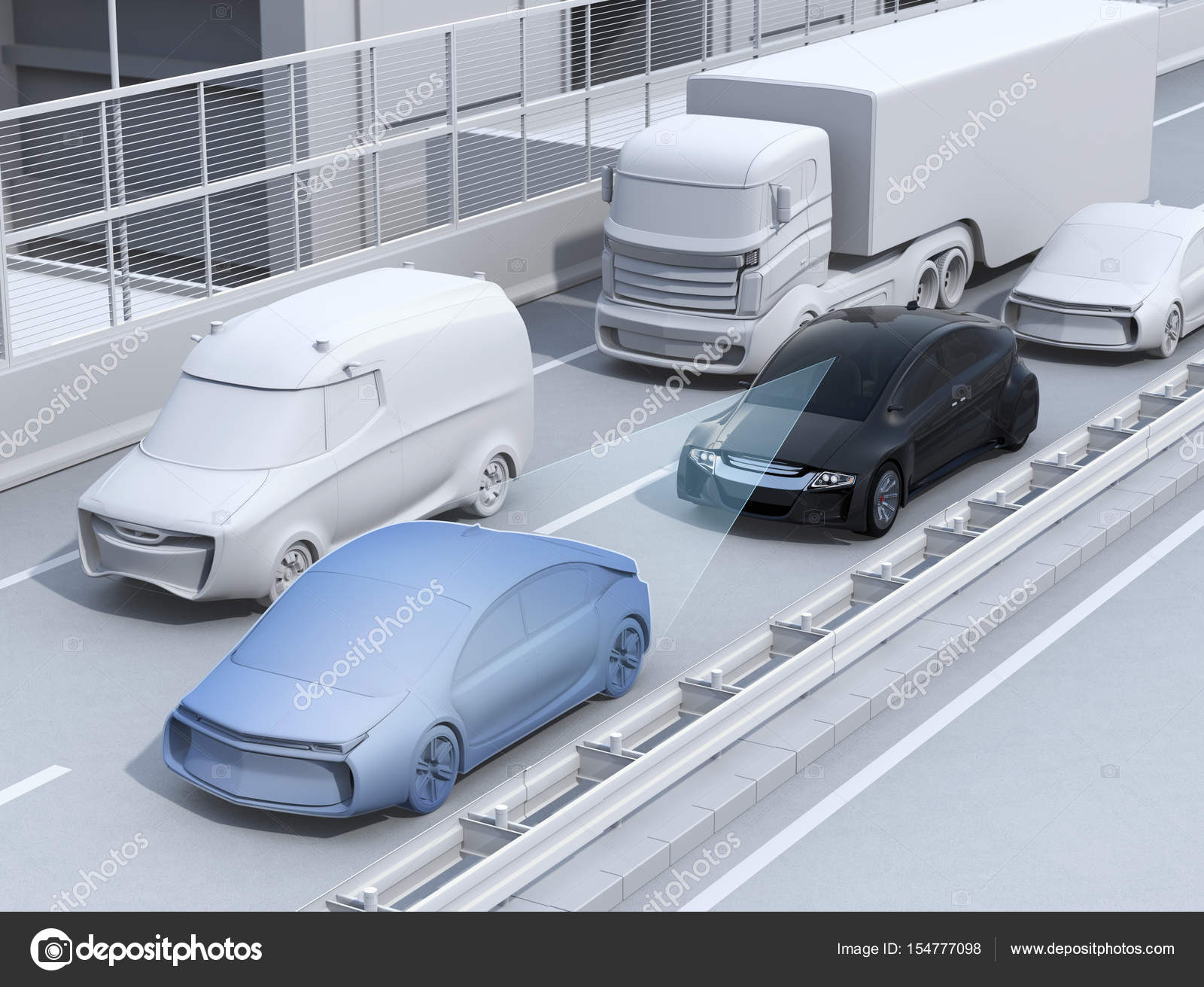 Automatic stop and go function help driver more relax when they in ...