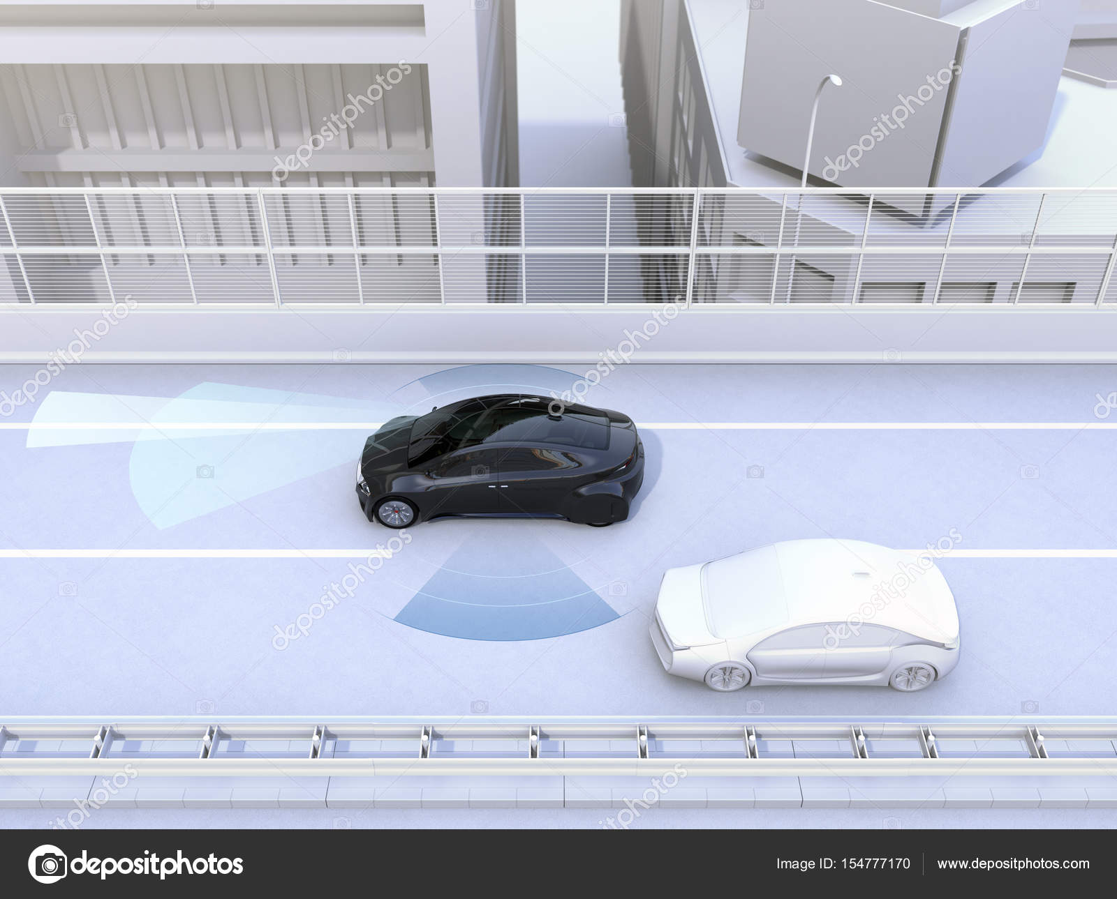 Driver assistance systems for autonomous car — Stock Photo © chesky_w ...