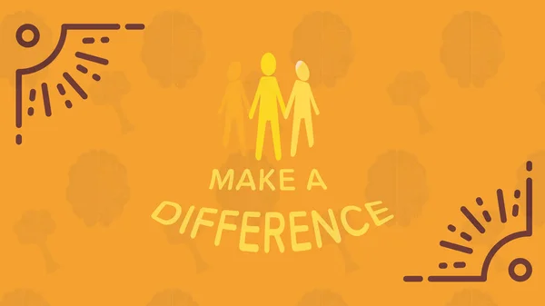 588 Make a difference Vectors, Royalty-free Vector Make a difference ...