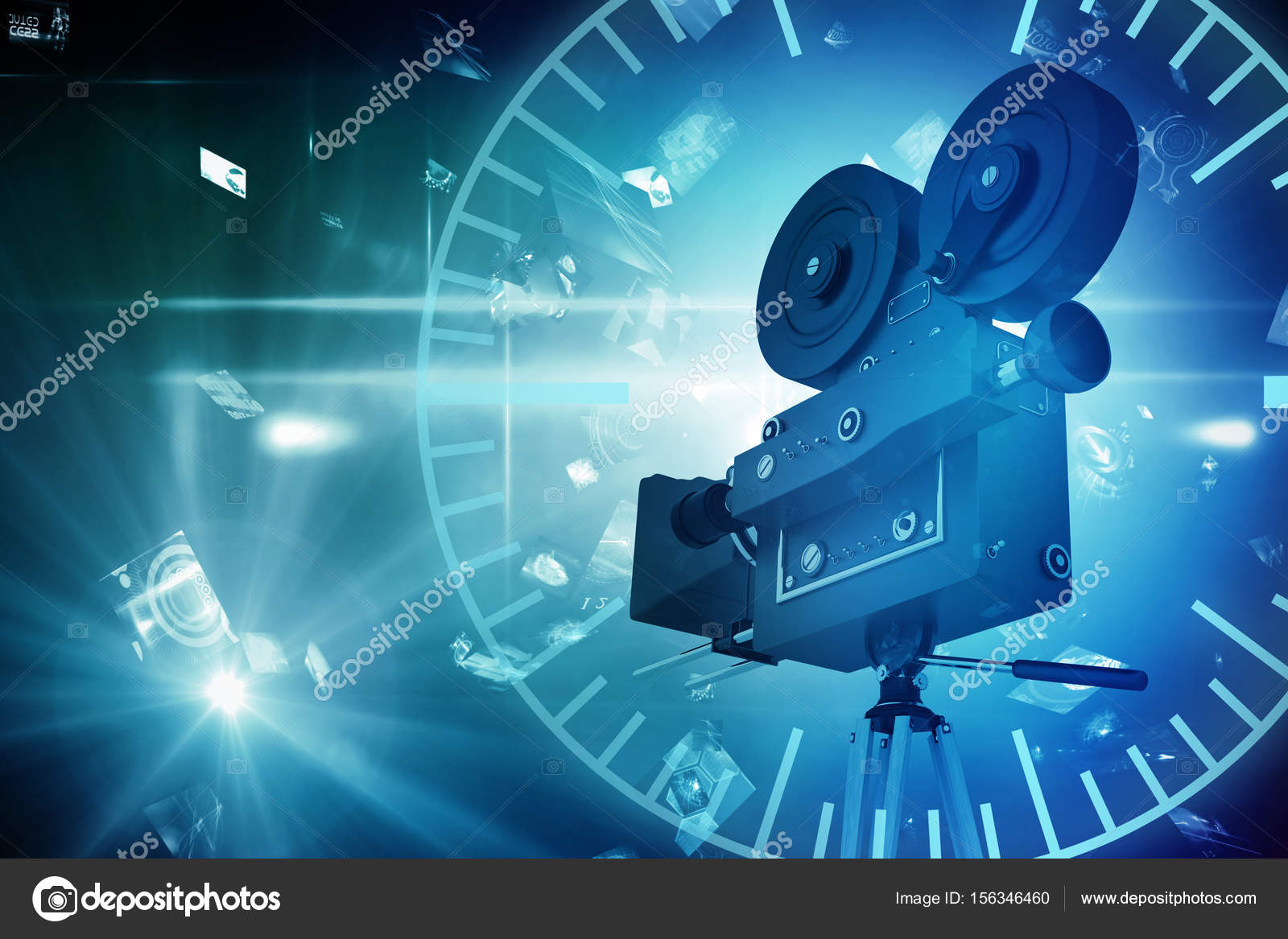Device screens and movie camera Stock Illustration by ©vectorfusionart ...
