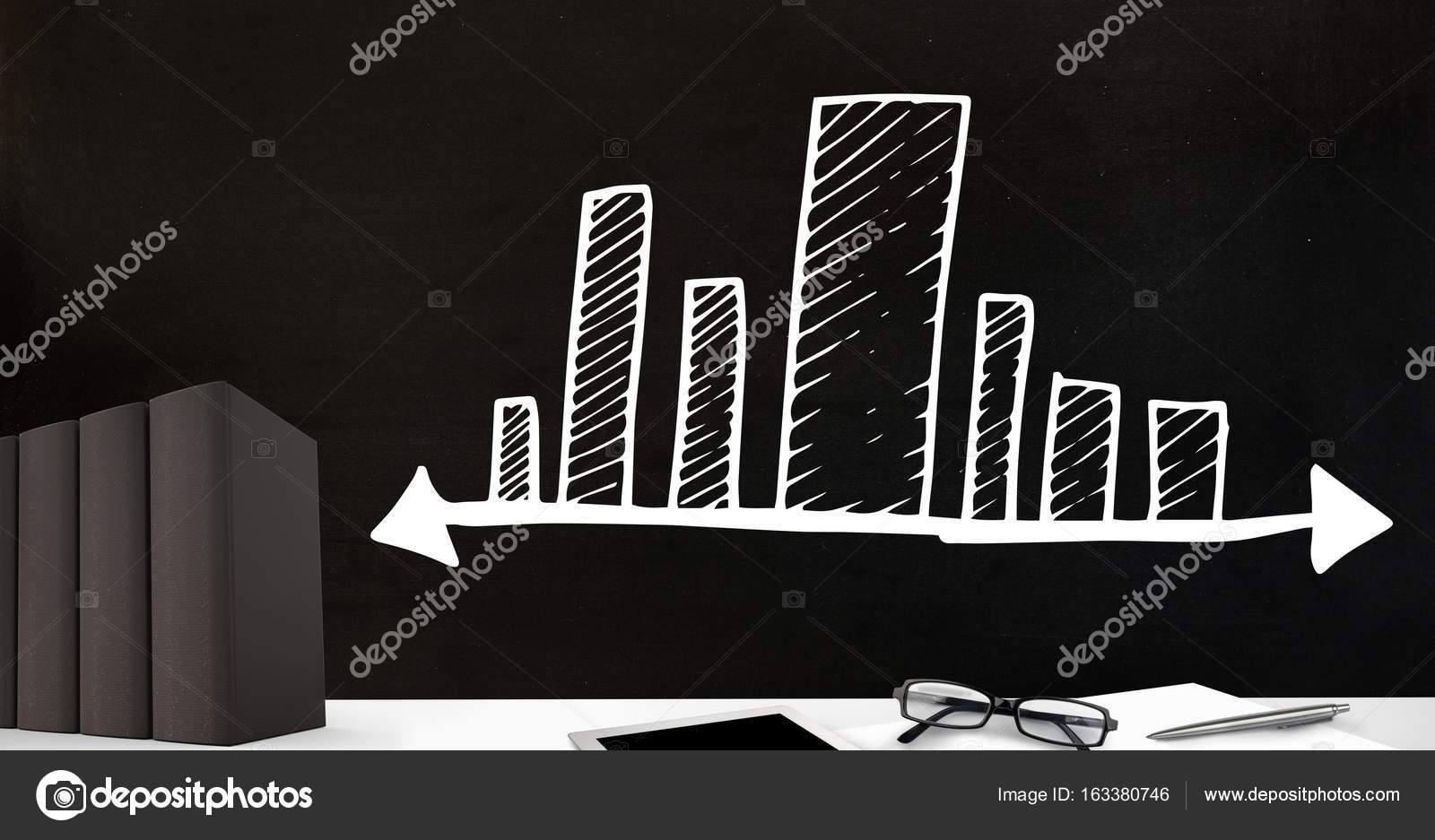 Bar charts incremental stretching Stock Photo by ©vectorfusionart 163380746
