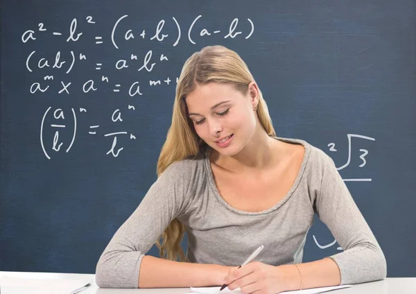 Mathematics girl study Stock Photos, Royalty Free Mathematics girl ...