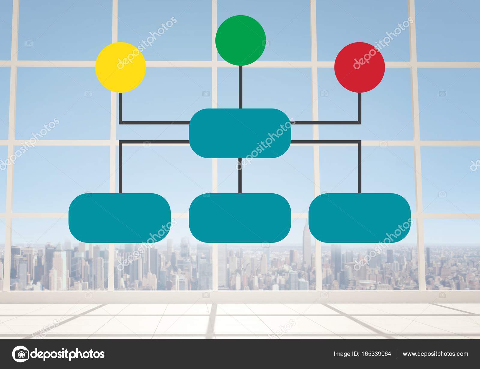Colorful mind map over windows background Stock Photo by ...