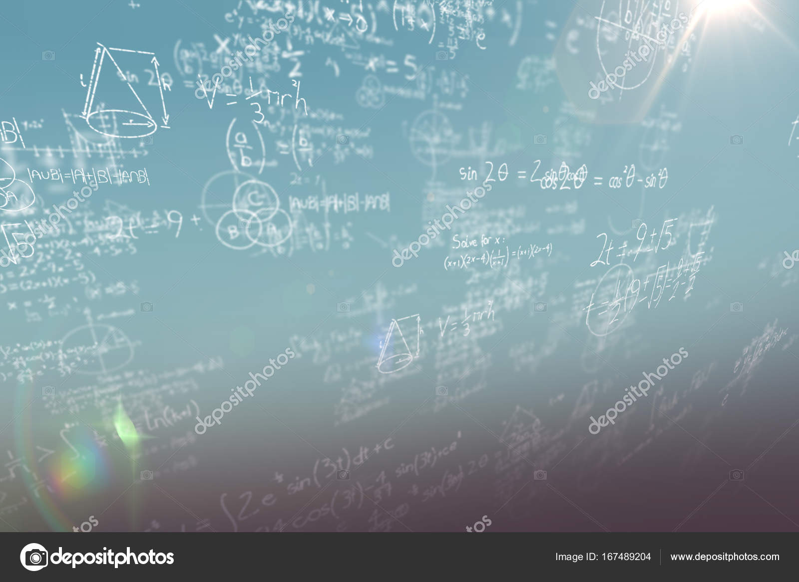 Mathematical complicated formulas — Stock Photo © vectorfusionart ...