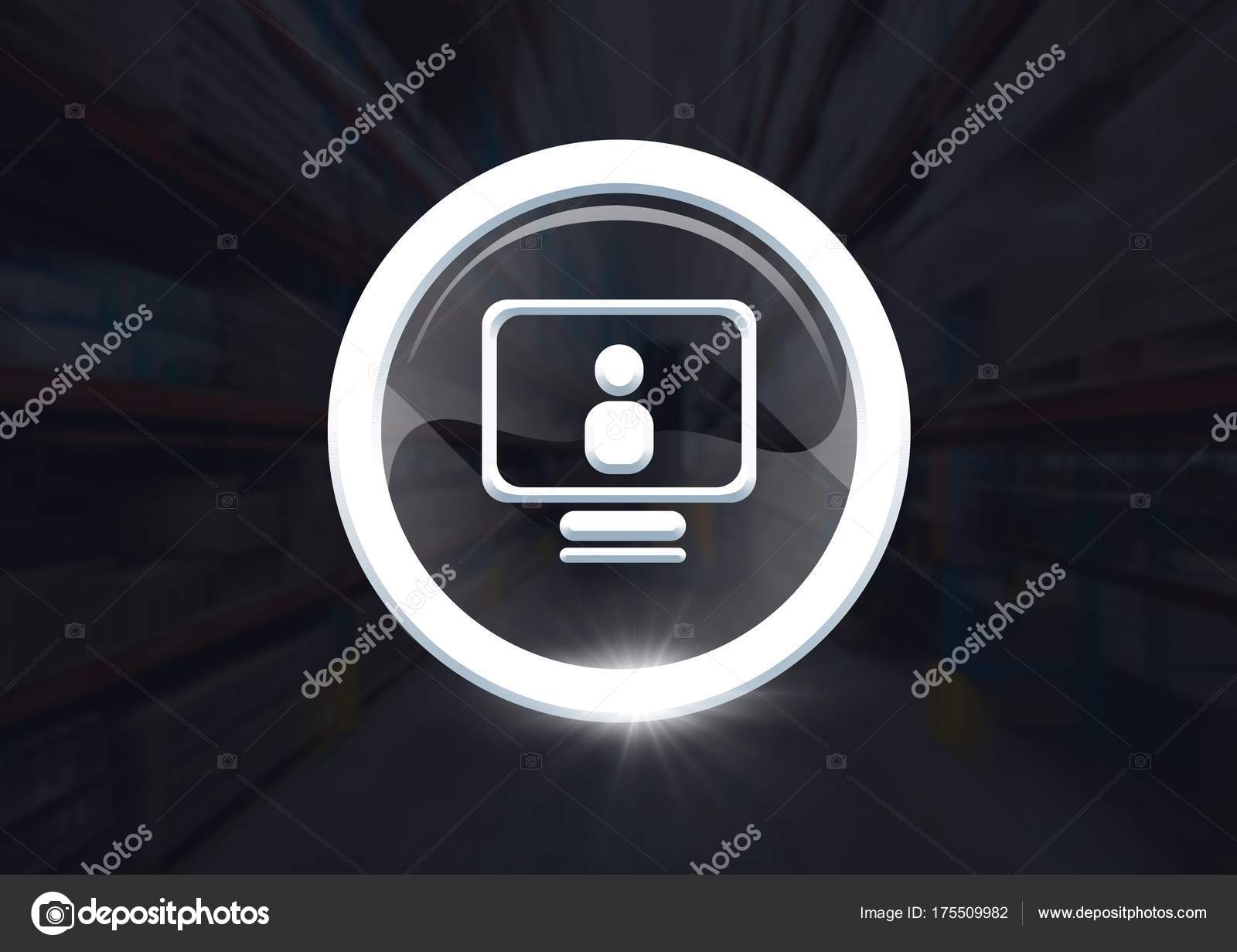 Computer profile icon graphic Stock Photo by ©vectorfusionart 175509982