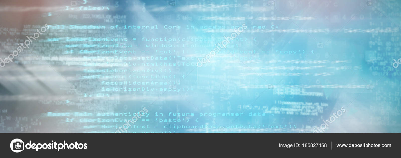 Digital Composite Coding Text Transition Stock Photo by ...