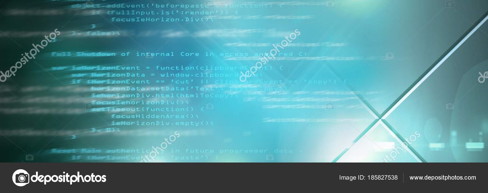 Digital Composite Coding Text Transition Stock Photo by ...