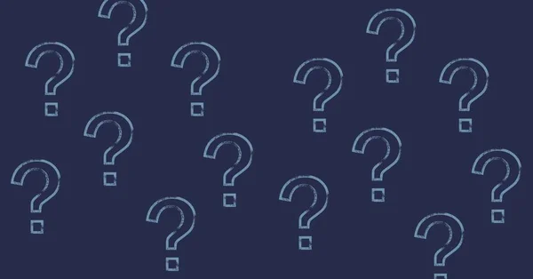 Digital Composite Stencil Question Marks Stock Photo by ...