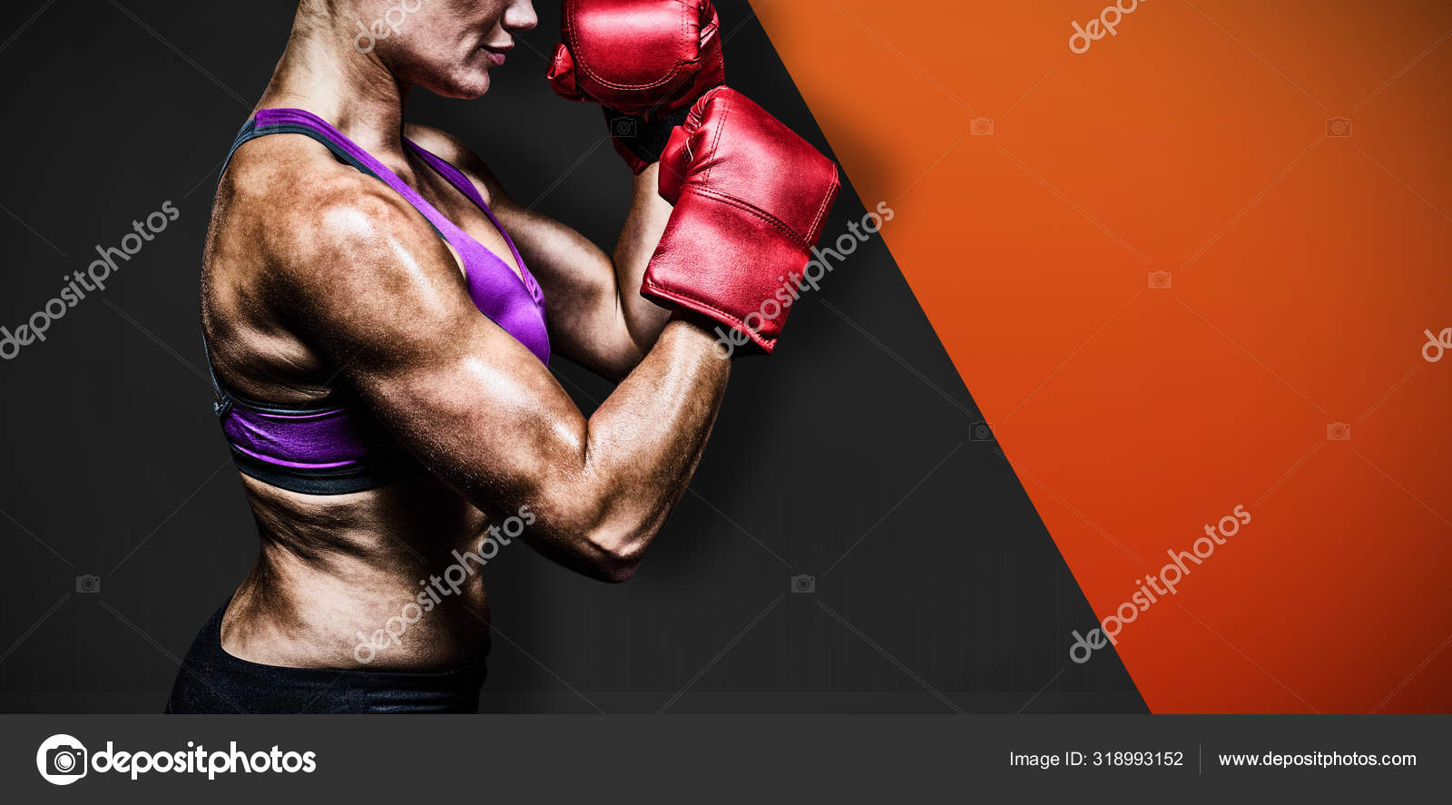 Boxing Stance Side View