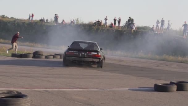 Racing and car drift slow motion show Stock Video Footage by ...