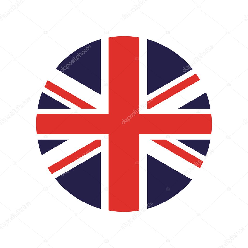 England flag isolated icon — Stock Vector © djv #127434006