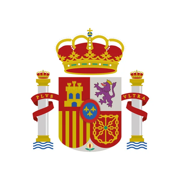 Coat of arms of Spain — Stock Vector © Perysty #1492751