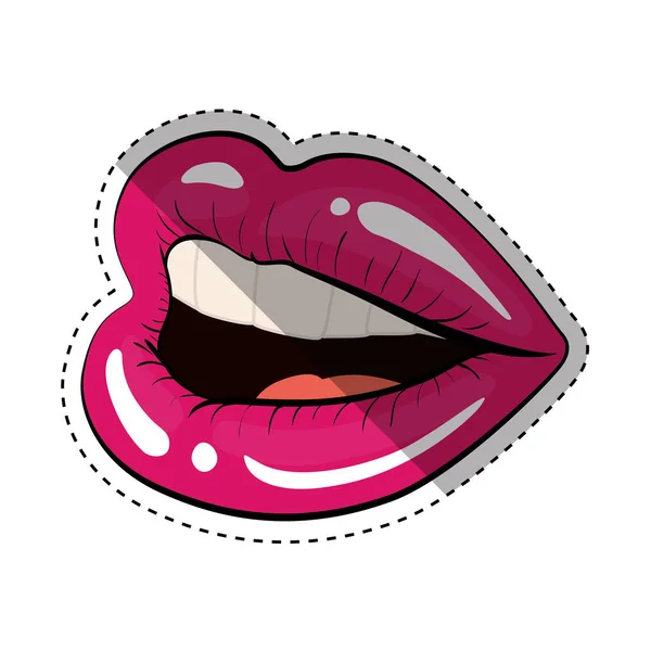 Cartoon lips Vector Images | Depositphotos