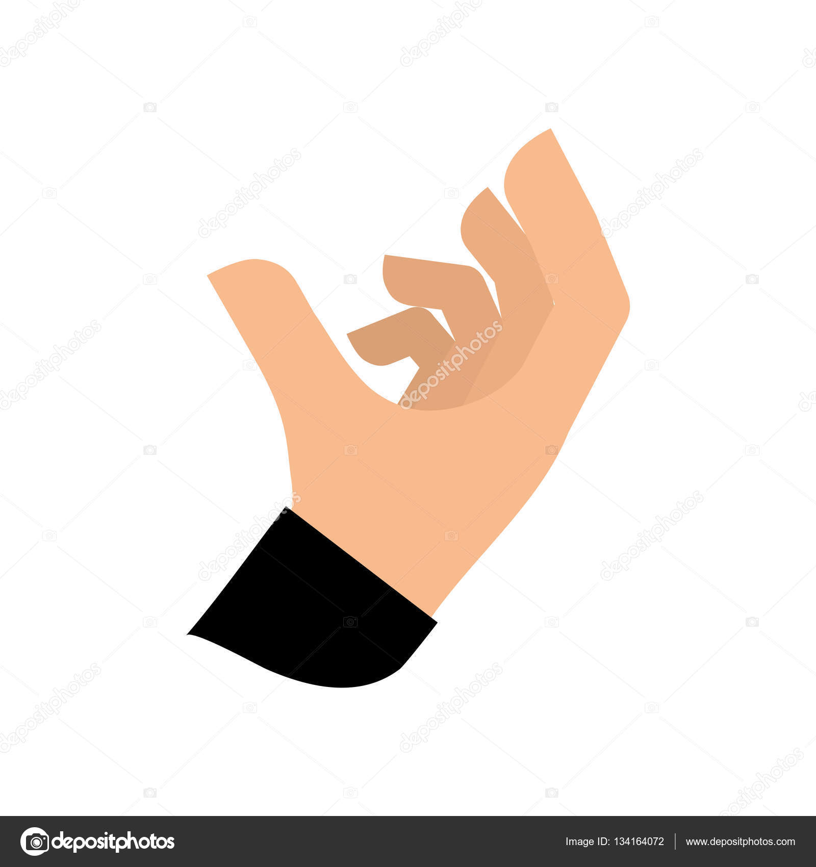 Vector Hands Grabbing