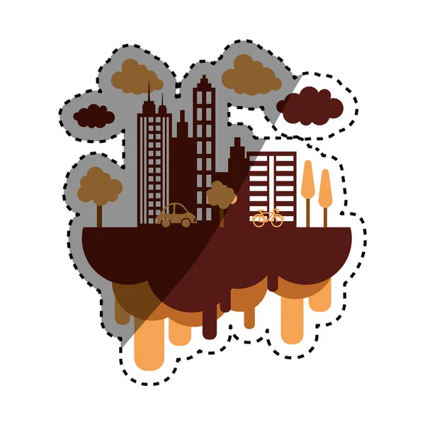 100,000 Polluted city Vector Images | Depositphotos