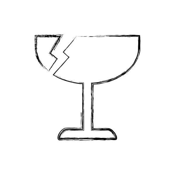 Taza romper símbolo frágil vector, gráfico vectorial © yupiramos imagen ...