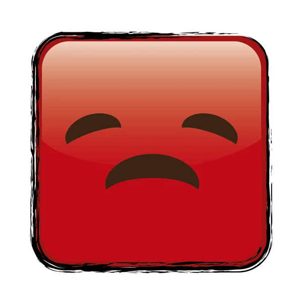 12,577,704 Cara triste roja Vector Images | Depositphotos