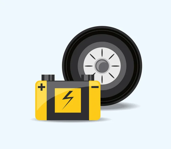 100,000 Car battery icon Vector Images | Depositphotos