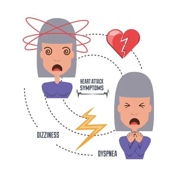Heart attack woman, Royalty-free Heart attack woman Vector Images ...