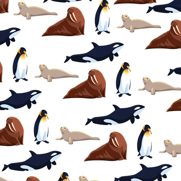 Arctic animals vector set Stock Vector Image by ©andegraund548 #39621529