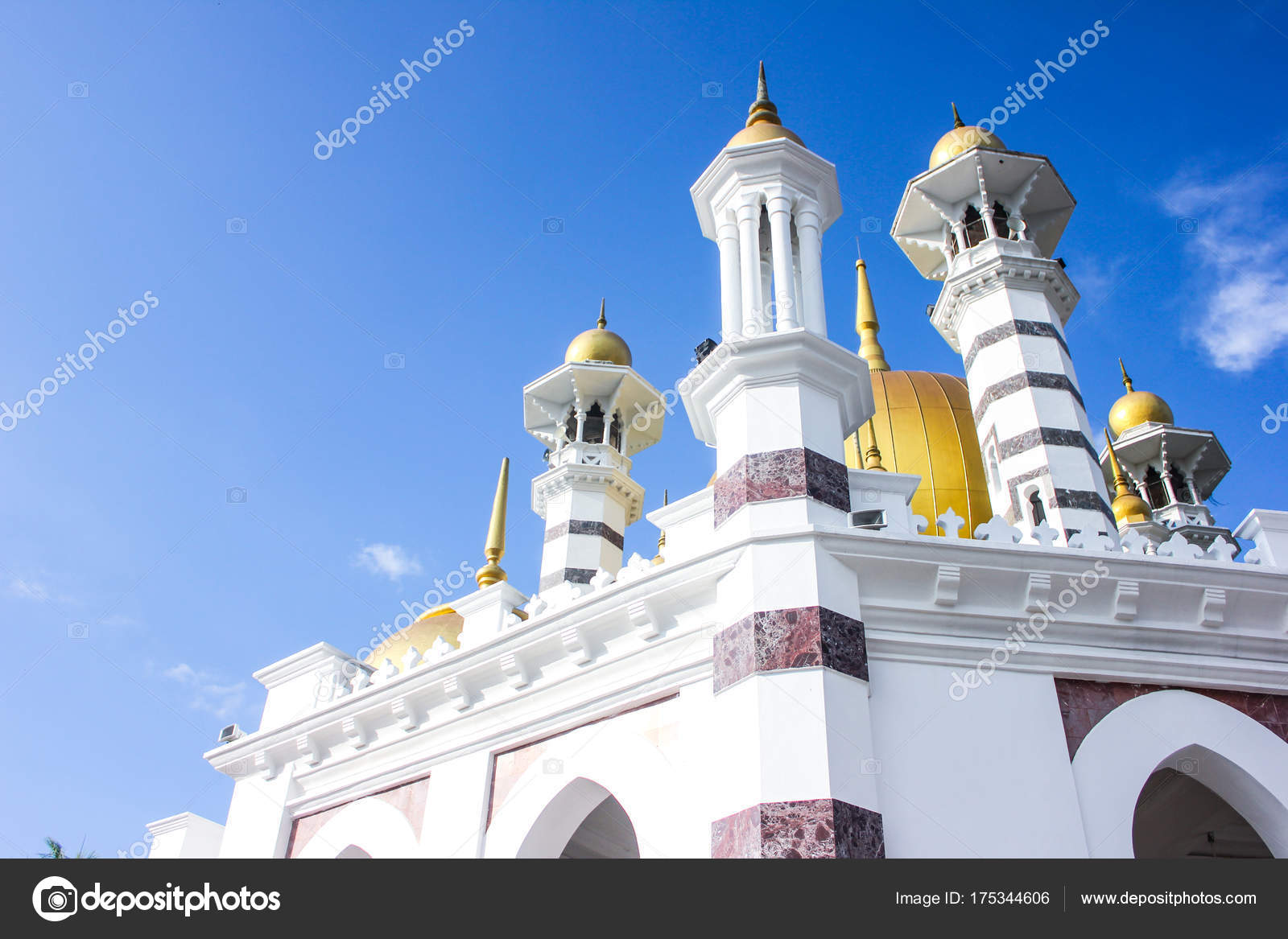 Ubudiah Mosque Royal Town Kuala Kangsar Perak Malaysia — Stock Photo ...