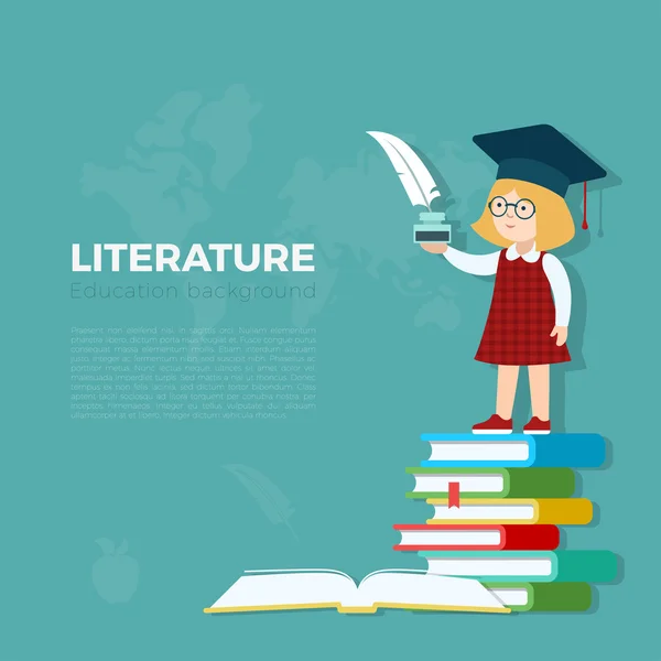 100,000 Literacy background Vector Images | Depositphotos