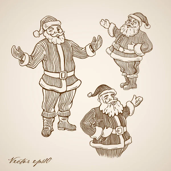 Winking Santa Claus Stock Vector Image by ©Sentavio #130515870