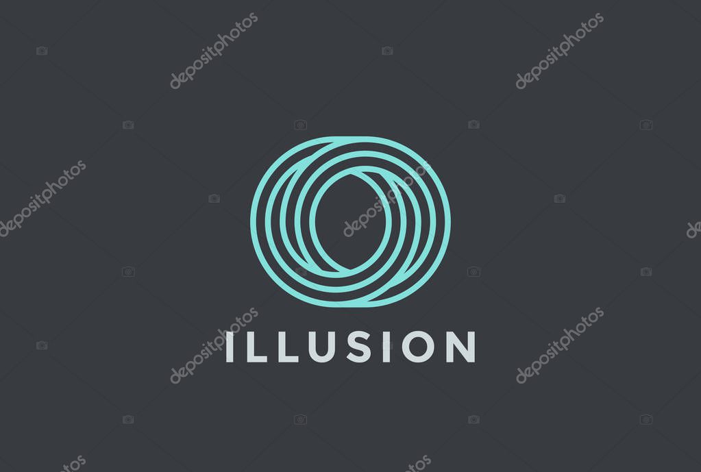 Illusion business logo — Stock Vector © Sentavio #137046796