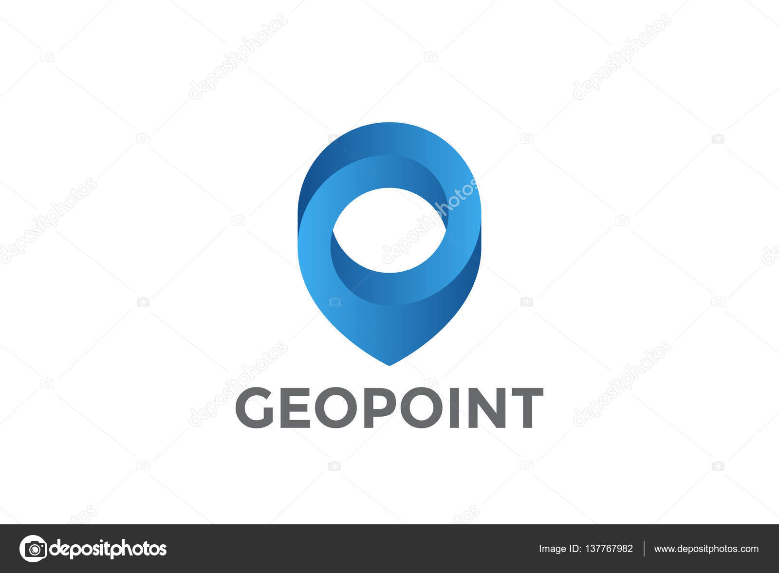 Geo Map Point Location Logo design Stock Vector Image by ©Sentavio ...
