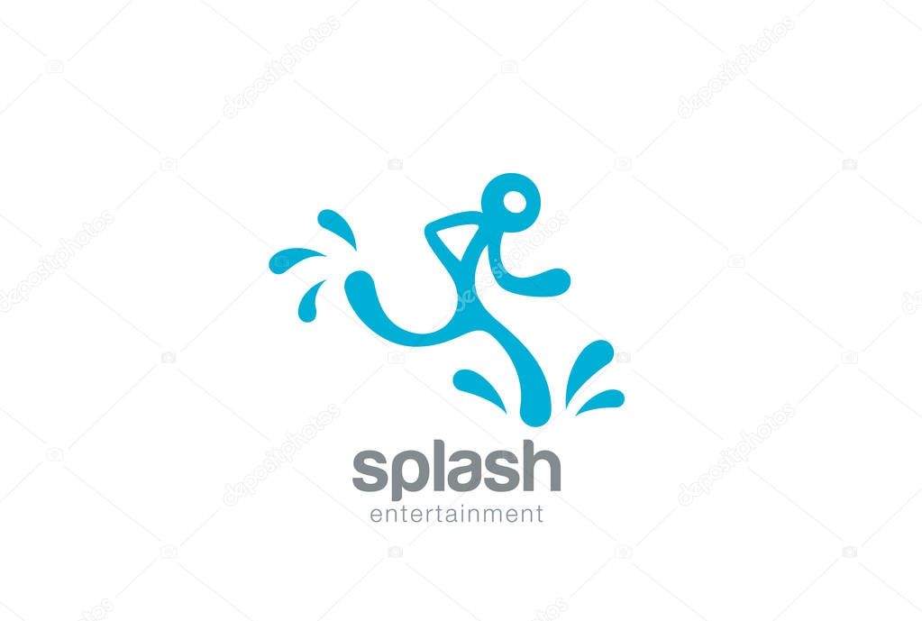 I Make It Splash Man Logo