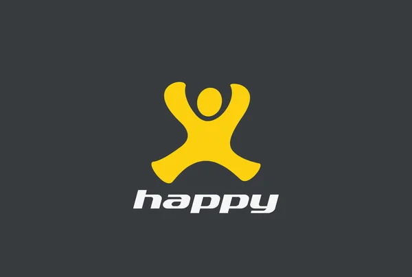 100,000 Happy people logo Vector Images | Depositphotos
