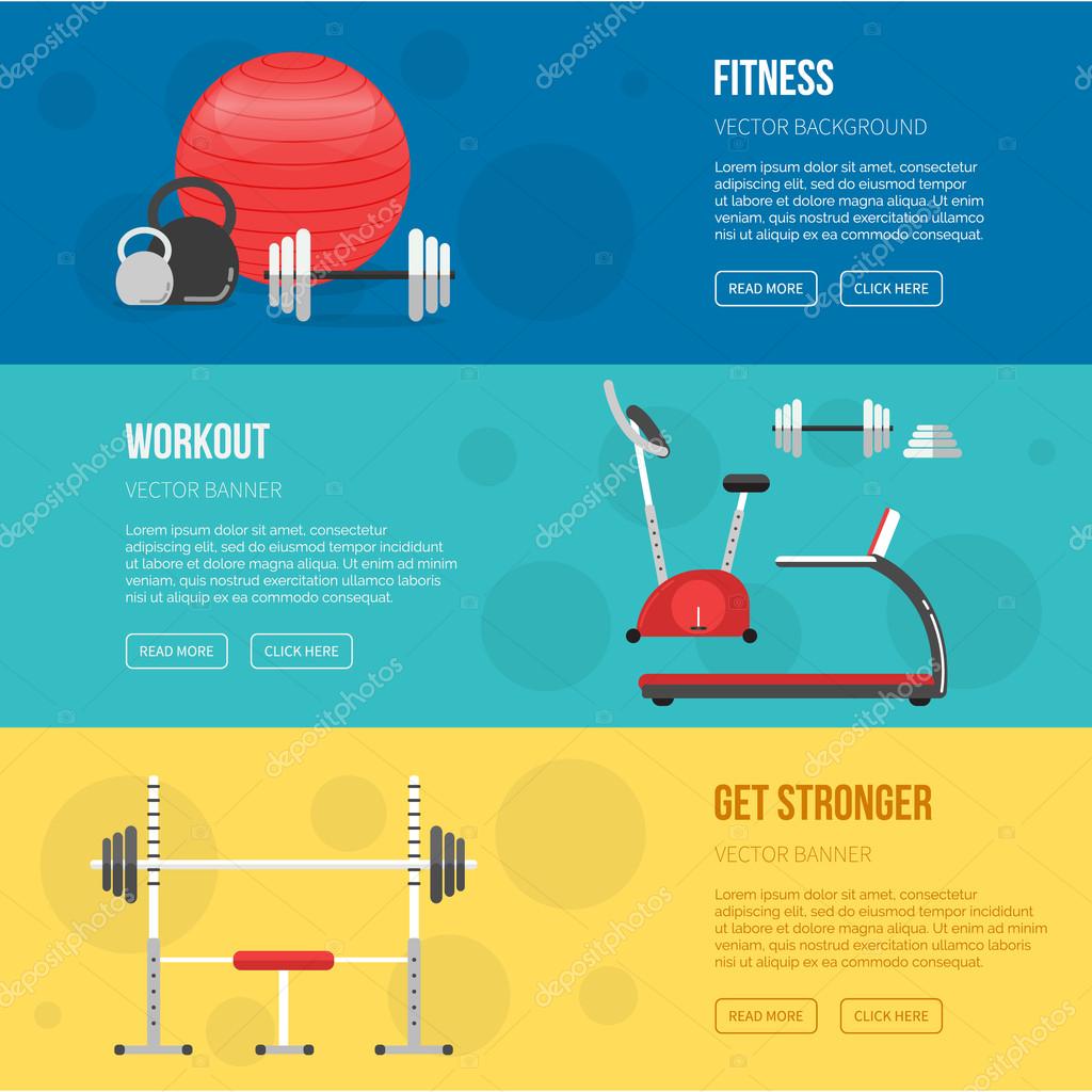 Sport banners set Stock Vector by ©21kompot 127519848