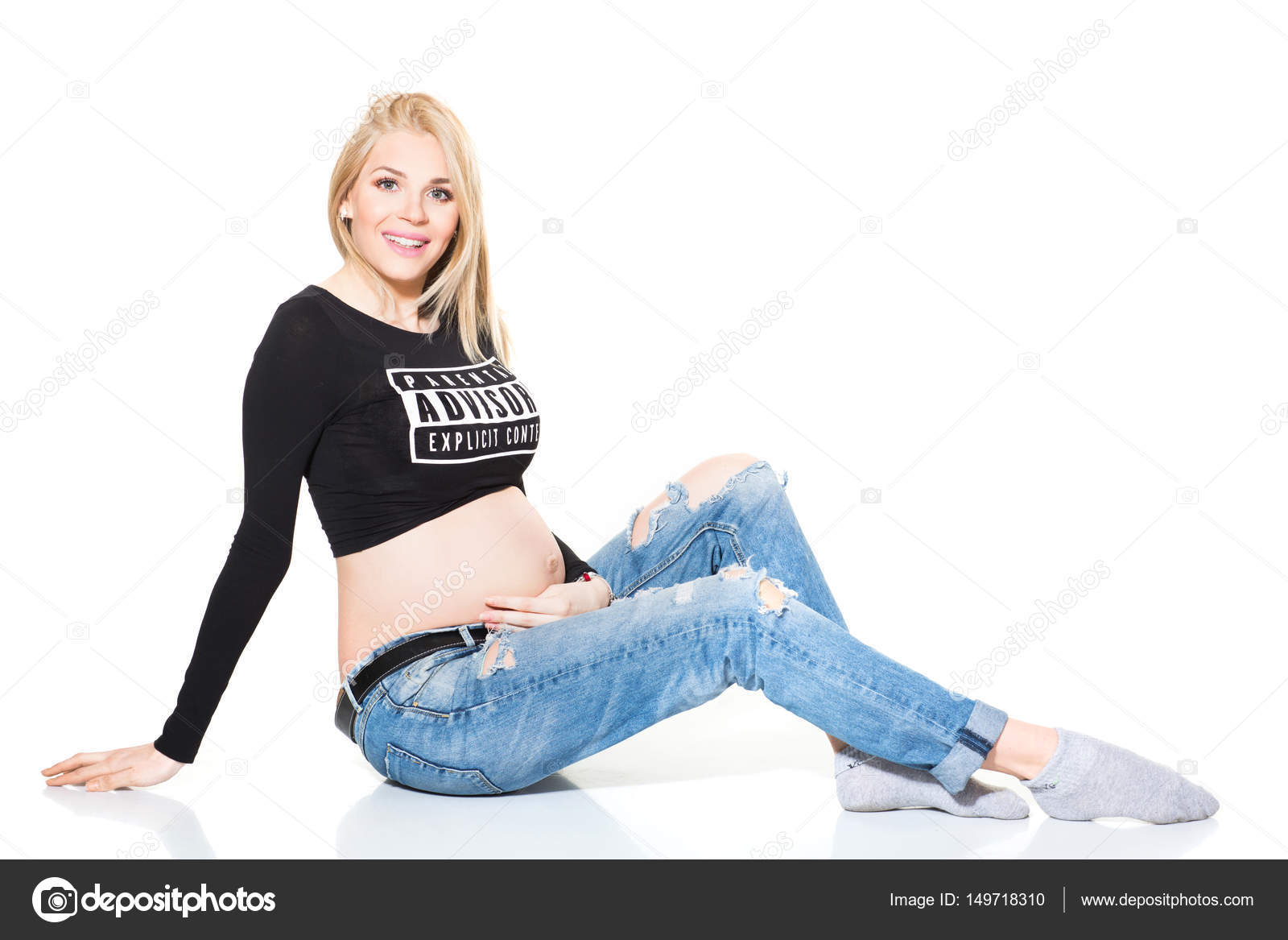 Pregnant Blonde Girl Telegraph