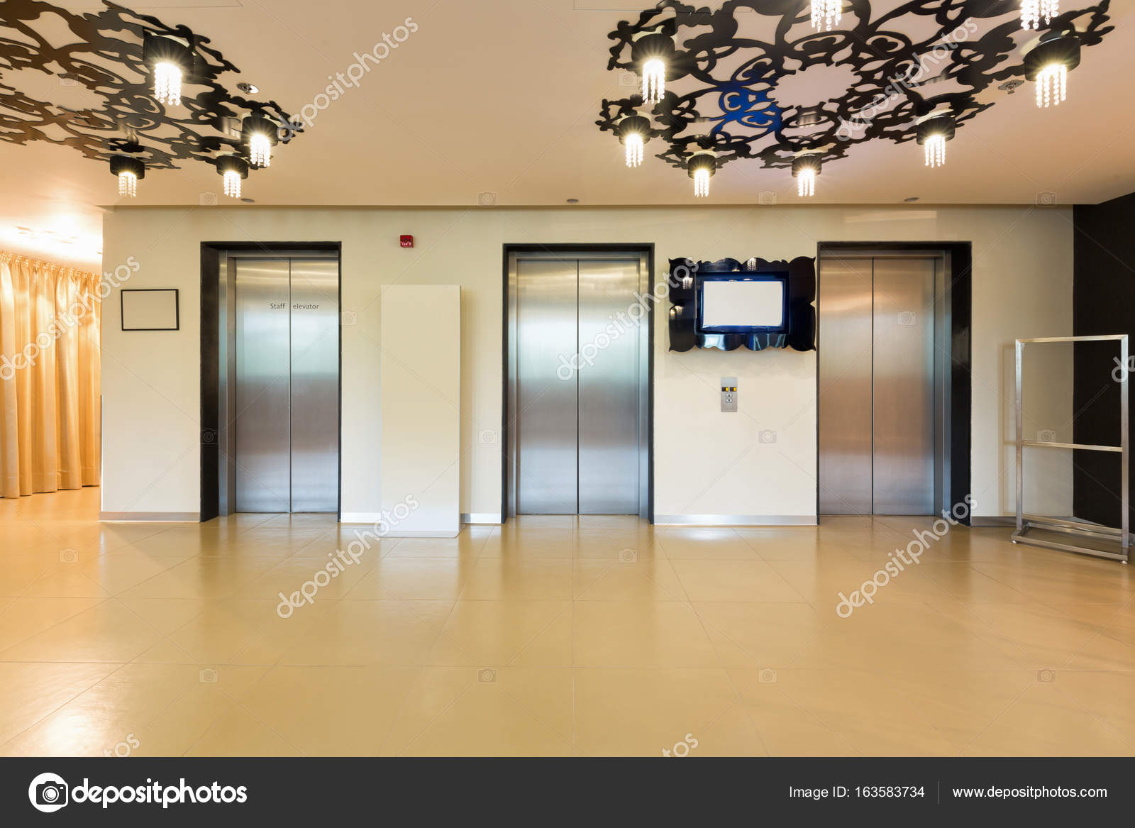 Hotel Elevator Lobby