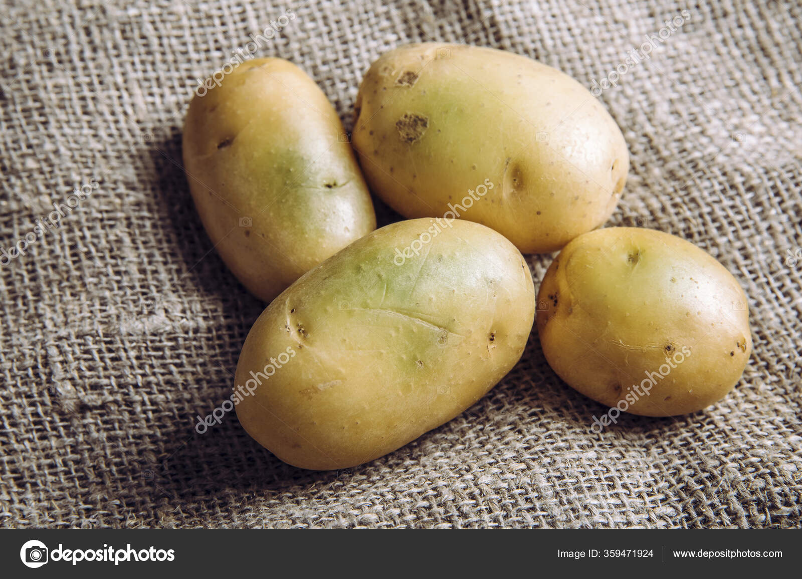 Sunlight Warmth Turn Potatoes Skin Green Witch Contain High Levels ...