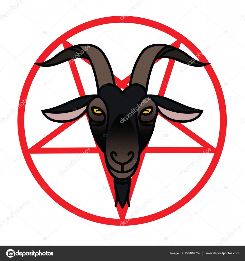 Satanic Ram Head Drawing Satanic Ram Head Drawing
