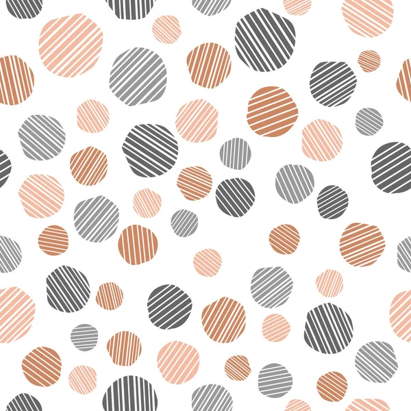 Simple Shapes Different Size Striped Groups White Background Seamless ...